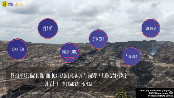 Presentasi Hasil On Job Training PT Hasnur Riung Sinergi Pada Site ...