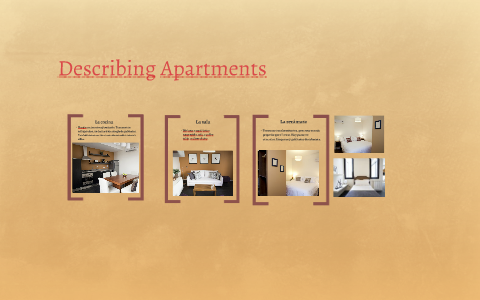 Describing Apartments by Shelley Chavis