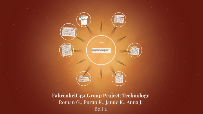 Fahrenheit 451 Group Project: Technology by Roman Groenewold on Prezi