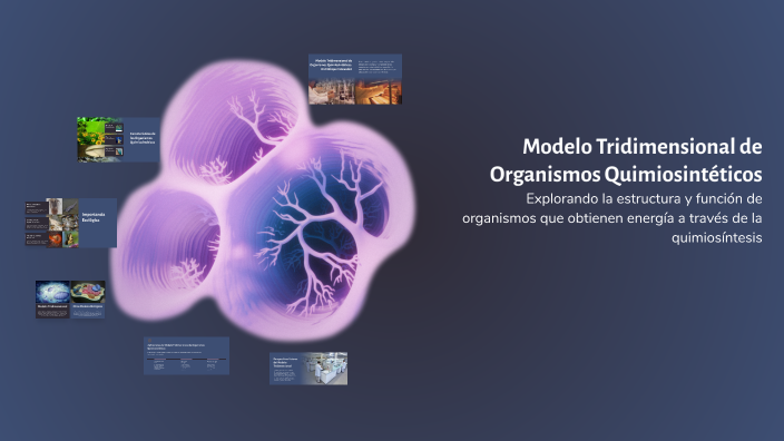 Modelo Tridimensional de Organismos Quimiosintéticos by ammi González ...