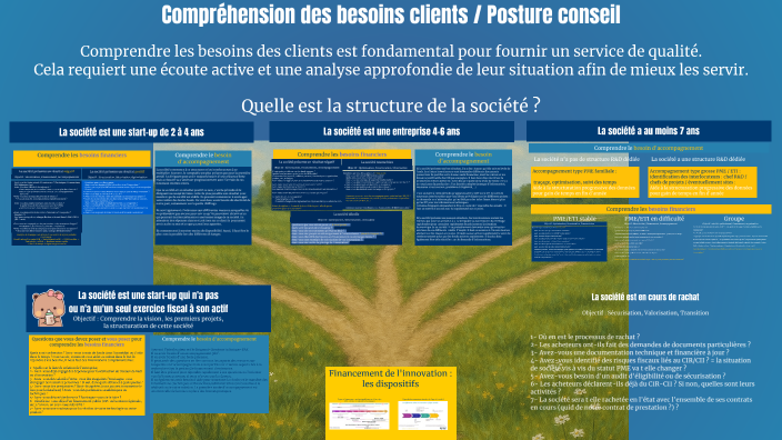 Compréhension des besoins clients by Anne-Laure JEZEQUEL on Prezi