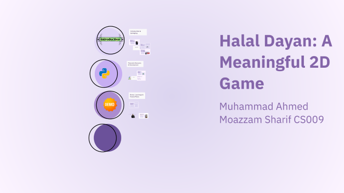 Halal Dayan: A Meaningful 2D Game by Moazzam Sharif on Prezi