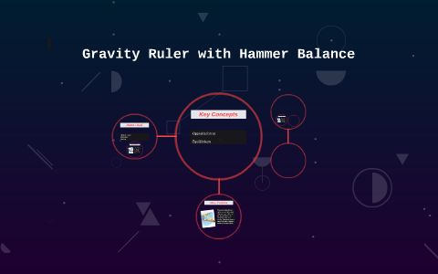 Gravity Ruler with Hammer Balance by Muhammed Serhat on Prezi