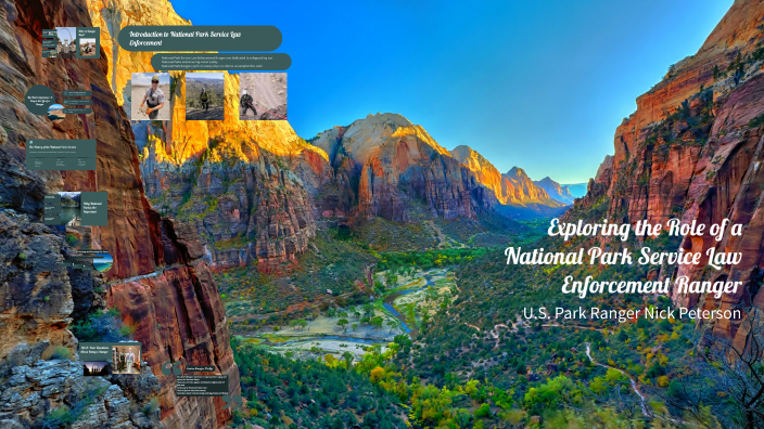 Exploring the Role of a National Park Service Law Enforcement Ranger by ...
