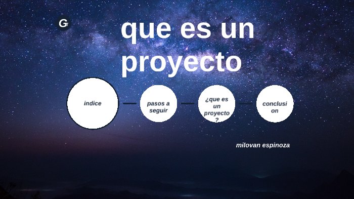 como crear un proyecto by miloo mendeez on Prezi