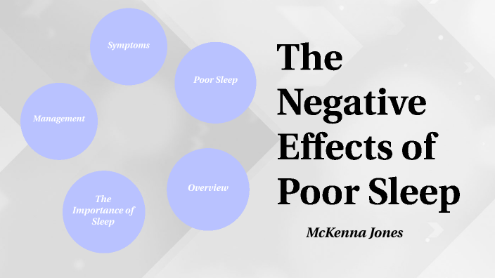The Negative Effects of Poor Sleep by McKenna Jones on Prezi