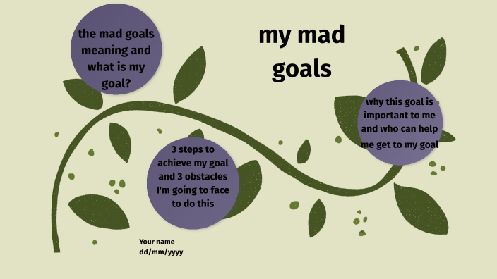 my mad goals by Bryn French on Prezi
