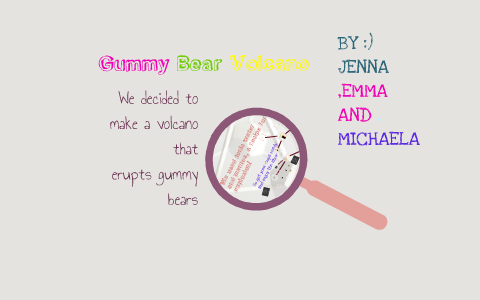 Gummy Bear Volcano by Matt Morgan on Prezi