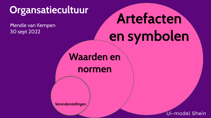 Organisatiecultuur (Ui model Shein) by Mendie van Kempen on Prezi