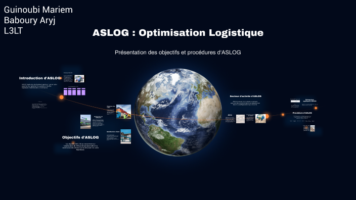 ASLOG : Optimisation Logistique by Guinoubi Mariem on Prezi
