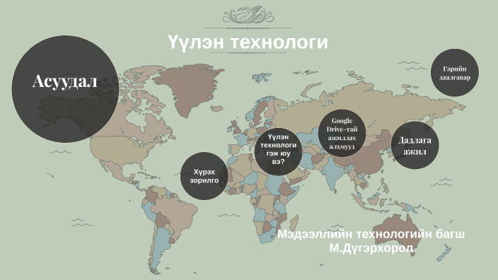 Үүлэн технологи хөгжил, хэрэглээ by Dugerhorol Myagmarjaw on Prezi