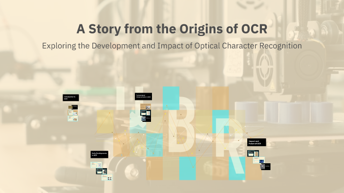 A Story from the Origins of OCR by Georges Toiansky on Prezi