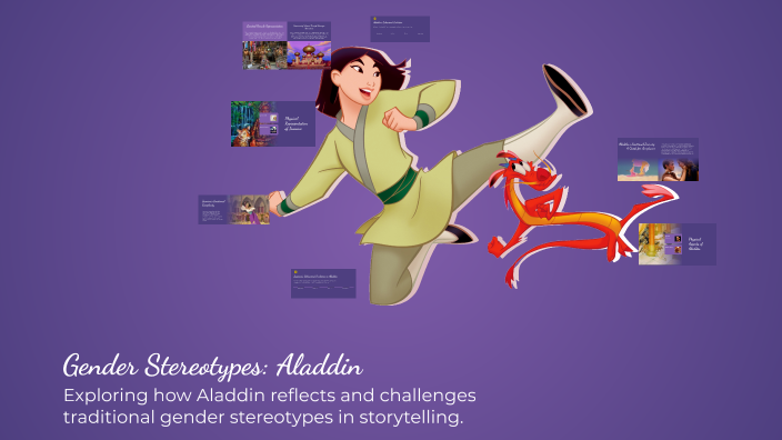 Gender Stereotypes: Aladdin by Skye Bircher on Prezi
