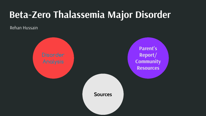 Beta-Zero Thalassemia Major Disorder by Rehan Hussain on Prezi
