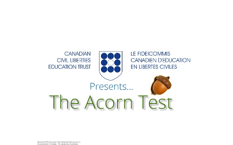 CCLET presents the Acorn Test (for ages 12 and up) by April Julian on Prezi