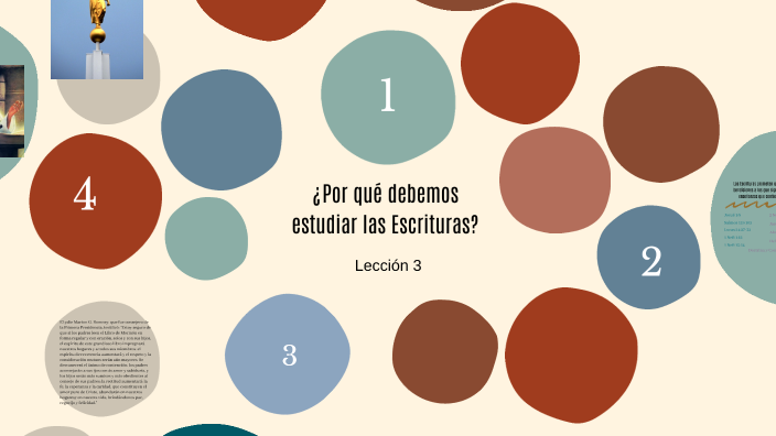¿Por qué debemos estudiar las Escrituras? by Itzel Venzor on Prezi