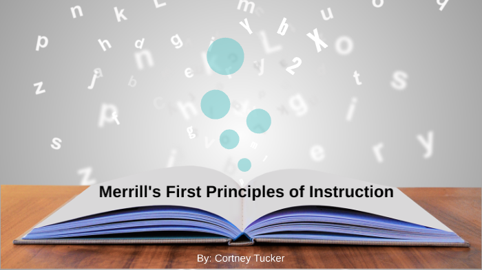 Tucker- Merrill's First Principles of Instruction by Cortney Tucker on ...