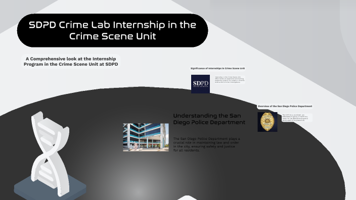 SDPD Crime Lab Internship in the Crime Scene Unit by Vanessa Vaiasuso ...