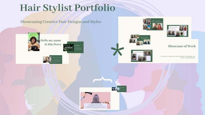 Colorful Short Hair Stylist Portfolio by Mia Angelika on Prezi