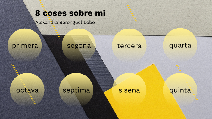 8 cosas sobre mi by Alexandra Berenguel Lobo on Prezi
