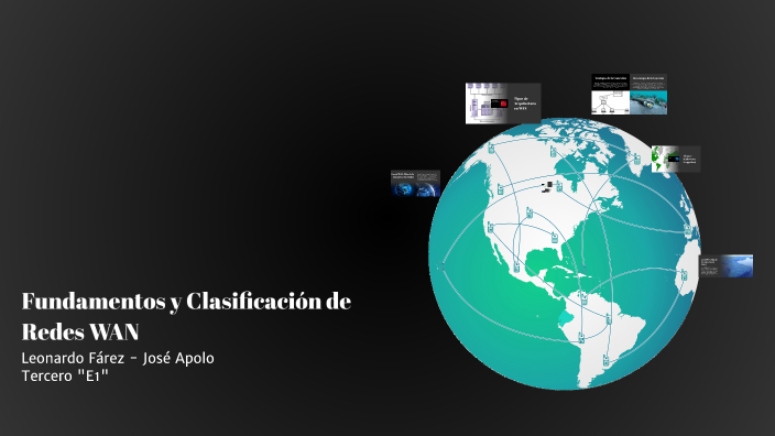 Fundamentos y Clasificación de Redes WAN by Leonardo Farez Perez on Prezi