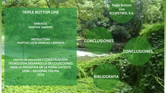 TRIPLE BOTTON LINE by Martha Garzon on Prezi