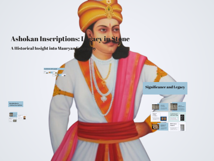 Ashokan Inscriptions: Legacy in Stone by Chetan Goel on Prezi