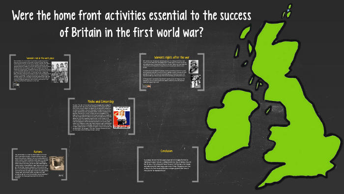 British Home Front in World War 1 by Grace Williams on Prezi