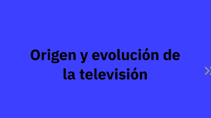 oriquen y evolucion de la television by enrique issac sanchez hernandez ...