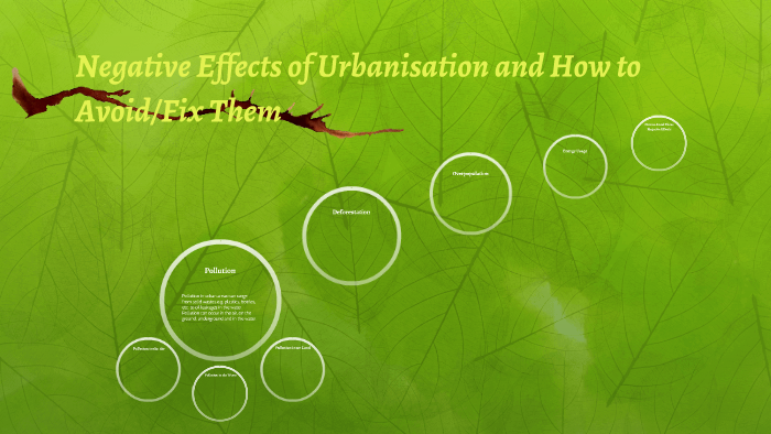 Negative Effects of Urbanisation and HOw by Benjamin Lynds on Prezi