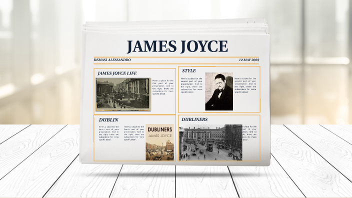 JAMES JOYCE by ALESSANDRO Demasi on Prezi