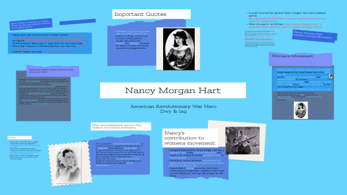 Nancy Morgan Hart by ig n on Prezi