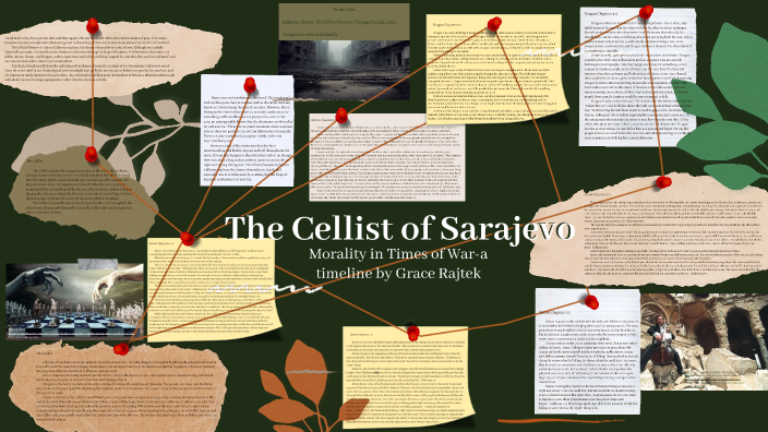 The Cellist of Sarajevo, Morality in Times of War, a timeline by Grace ...