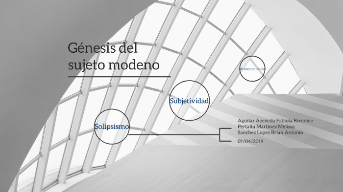 Genesis del sujeto moderno by Fabiola Aguilar on Prezi
