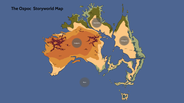 Storyworld Map by Cathy Strohfeldt on Prezi