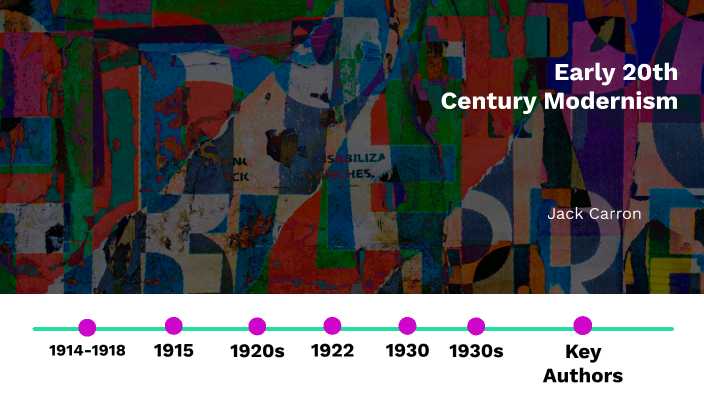 Early 20th Century Modernism Timeline by Jack Carron on Prezi