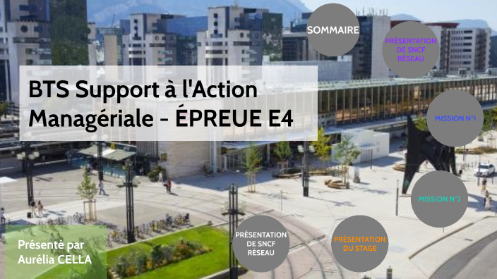 BTS SAM - EPREUVE E4 by Aurélia CELLA on Prezi