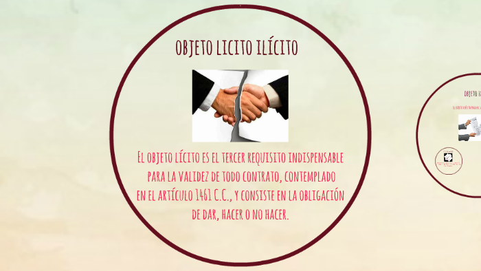 OBJETO LICITO E ILICITO by Lorely Mendinueta Ariza on Prezi