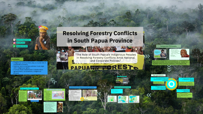 1. to support their role in resolving forestry conflicts. 2. in ...