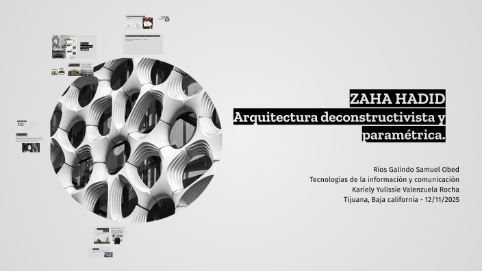 ZAHA HADID by Samuel Obed Rios Galindo on Prezi
