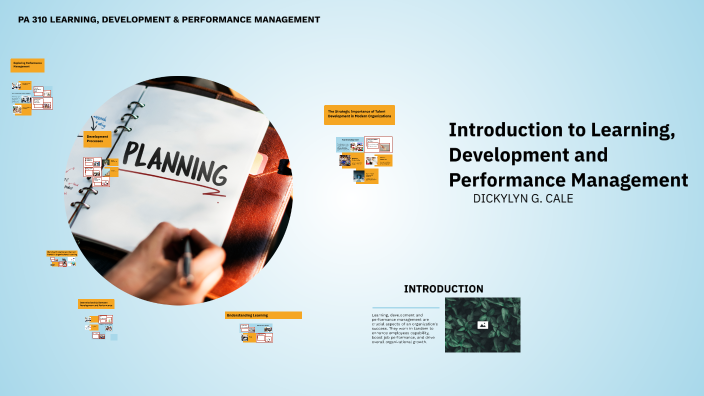 Introduction to Learning, Development and Performance Management by ...
