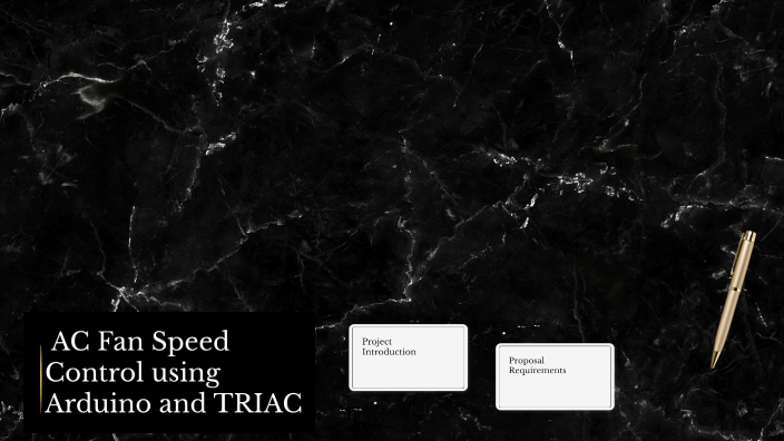 AC Fan Speed Control using Arduino and TRIAC by BECQUER Steven Rojas on ...