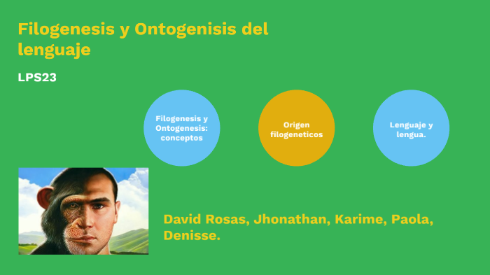 Filogenesis y Ontogenesis del lenguaje by tácito con paan y leche on Prezi
