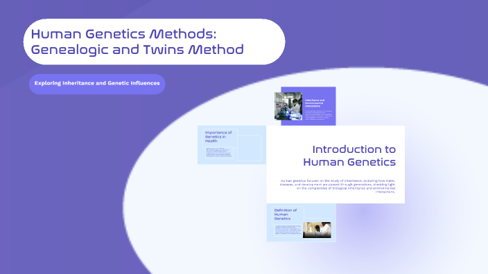 Methods of Human Genetics: Genealogical and Twins Approaches by Akmal ...