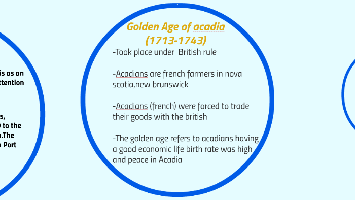 Golden Age of acadia (1713-1743) by mary-rose gladue on Prezi