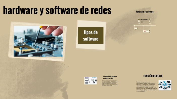 hardware y software de redes by Melanie hernández on Prezi