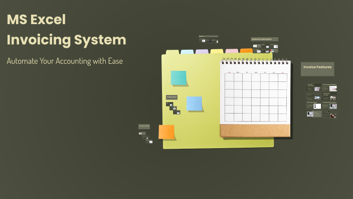 MS Excel Invoicing System by Umer Farooq on Prezi