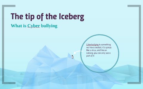 The Iceberg of Cyber bullying by Syd Gouffault on Prezi