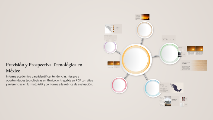 Previsión y Prospectiva Tecnológica en México by Angie Galvan on Prezi