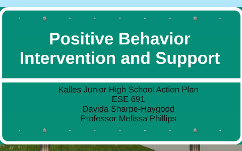 School Wide Positive Behavioral Intervention and Supports (S by Davida ...